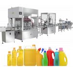 Gravity Bleach Filling Machine ,Bleach Filling Production Line - TopFillers